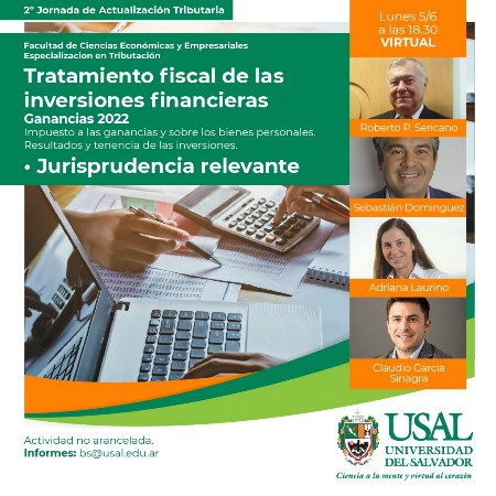 2° Reunión del Ciclo de Actualización Tributaria | Universidad del Salvador