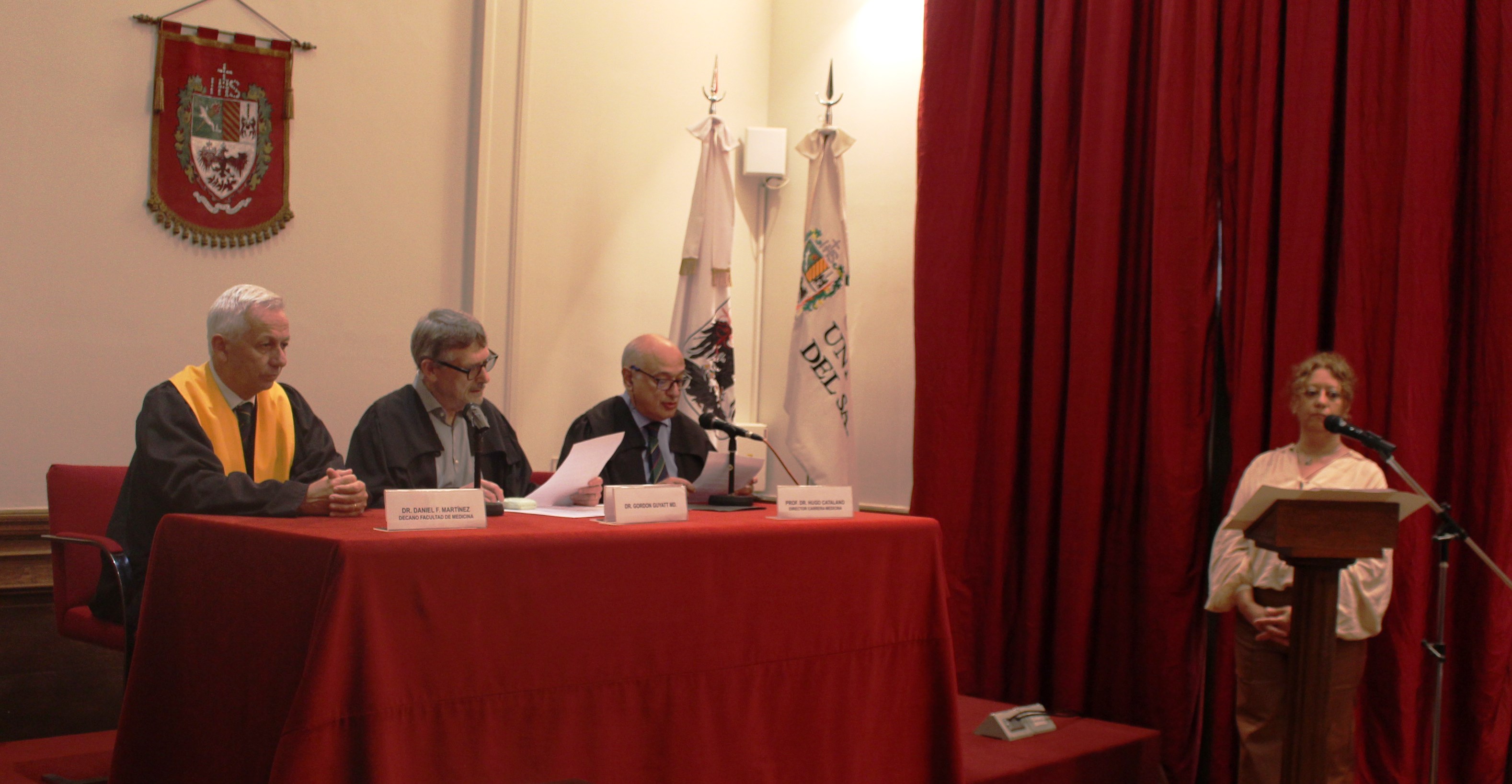 Acto de Nombramiento del Dr. Gordon Henry Guyatt como "Profesor Honoris ...